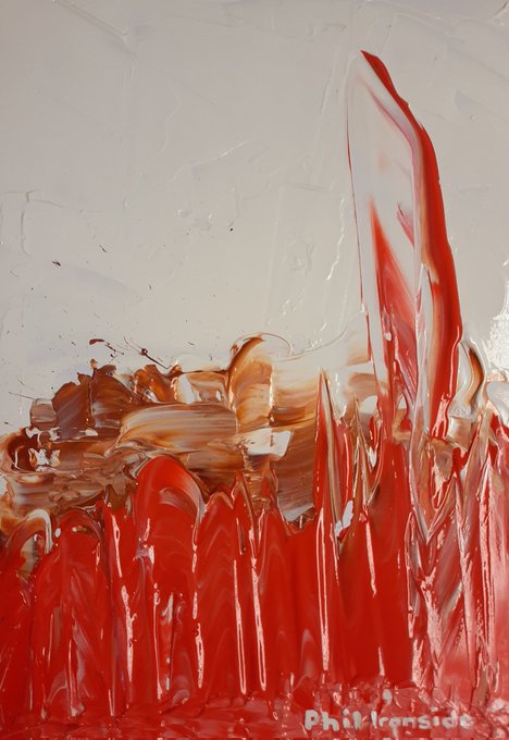 Phil Ironside A Painting A day 12 December 2022. Out of the cold ...